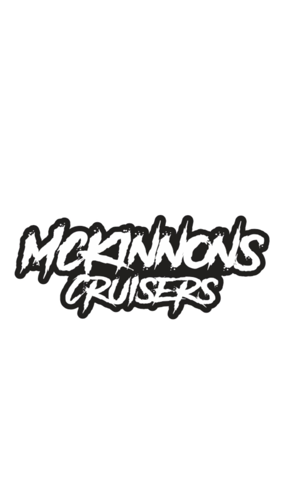 Black McKinnon’s Cruisers Sticker – McKinnon's Cruisers