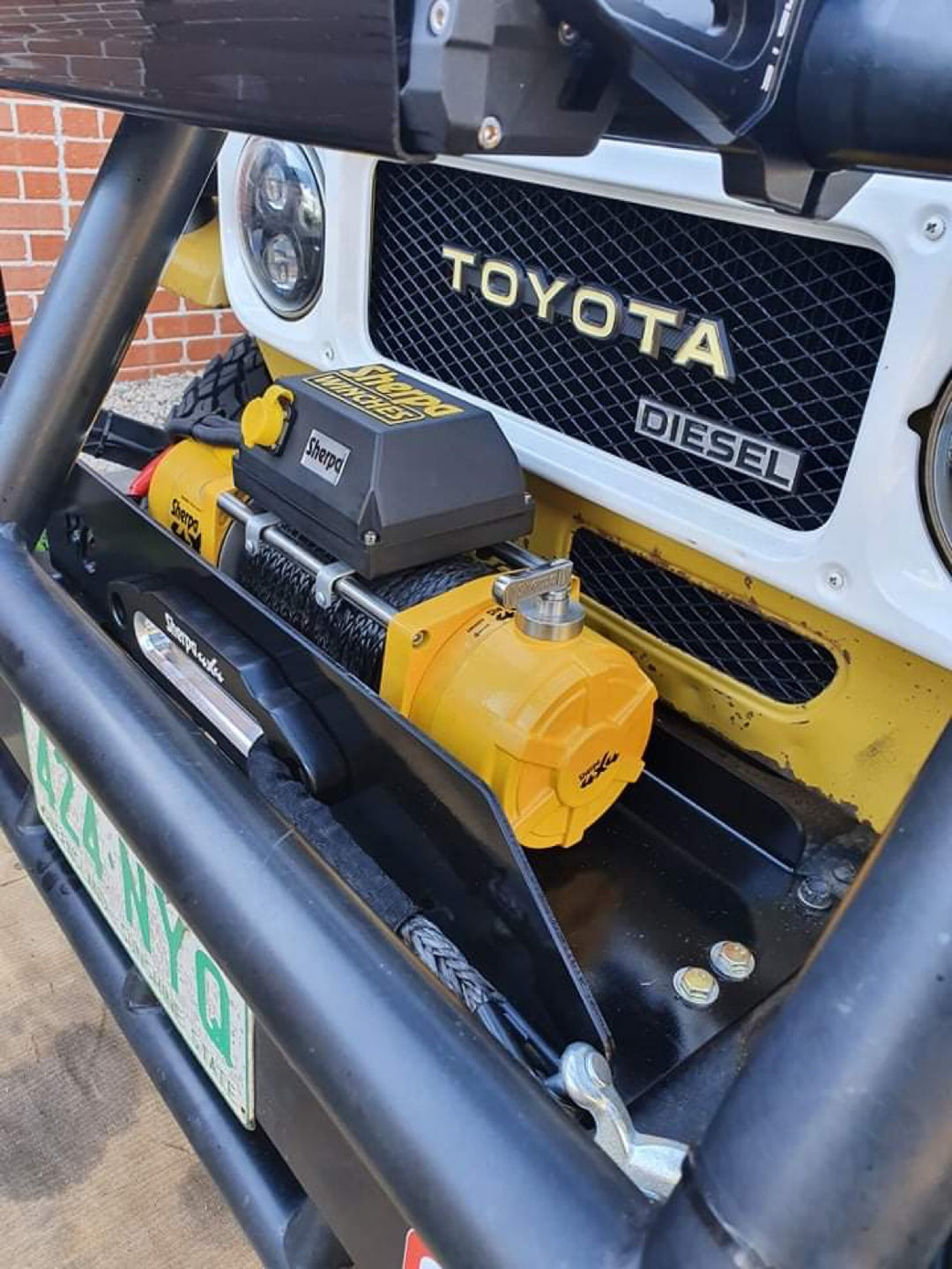 40 Series On Top Chassis Winch Cradle (Suit Classic ARB) – McKinnon's ...